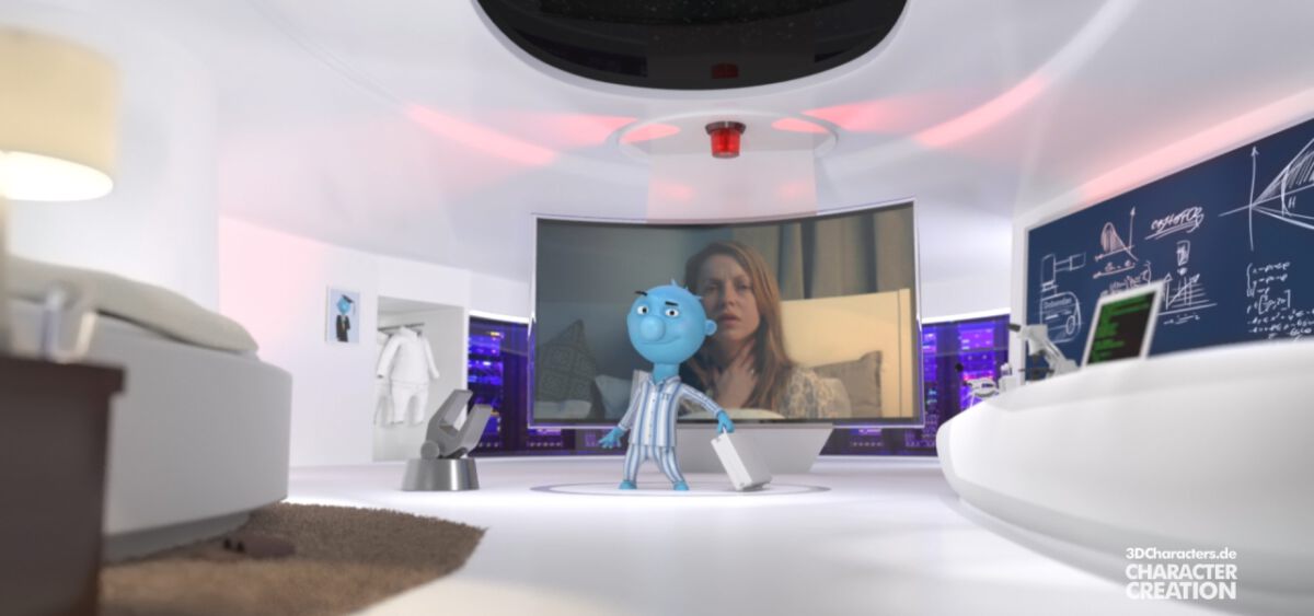 STREPSILS | Illustration - 3dcharacters | 3d Animation Studio